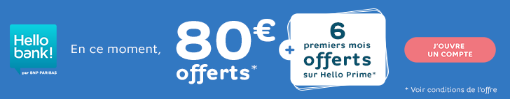 Hello Prime ou Hello Prime Duo - Comptes et cartes | Hello bank!