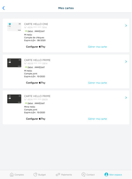 Banque en ligne | Hello bank